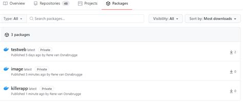 using the github container registry with azure kubernetes service