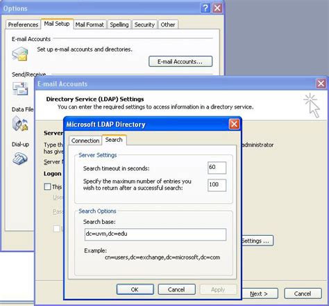 Using Microsoft Outlook Configuring Ldap 4760 Hot Sex Picture
