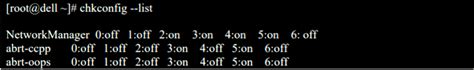 chkconfig command in linux javatpoint
