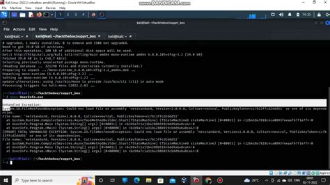 mono unhandled exception system io filenotfoundexception etc error