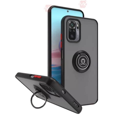 قاب محافظ شیائومی Smoky Matte 360 Ring Case Poco M5s موب خرید