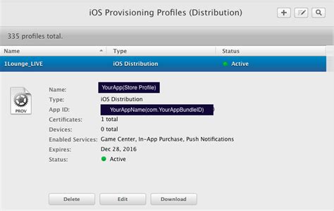 xcode ios missing push notification entitlement stack overflow