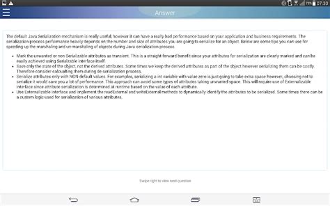 java interview questions and answers android app by fromdev fromdev