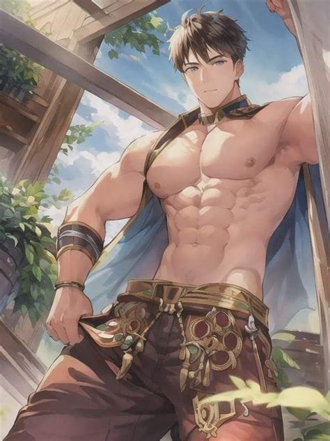 Anime Guys Shirtless Handsome Anime Guys Character Design Male Comic
