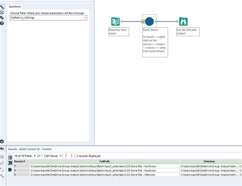 solved batch input macro help alteryx community