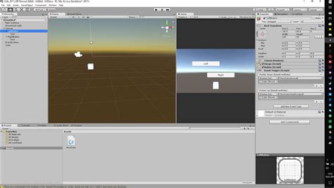 unity3d how to move a gameobject in unity with the click on ui button