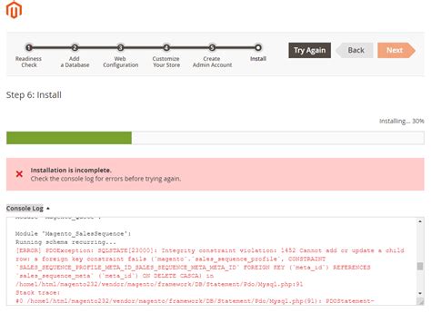 unable to install magento 2 3 2 linux php 7 2 magento forums