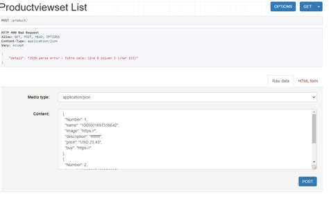 python how to solve detail json parse error extra data line 8