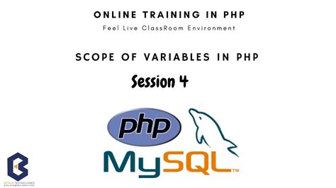 php variables in hindi scope of variables in php youtube