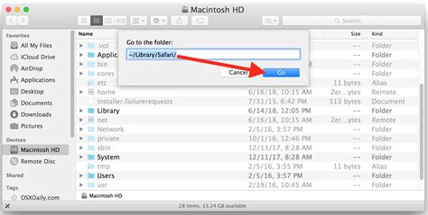 how to recover deleted safari history on mac