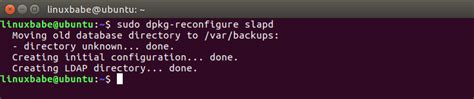 open ldap on ubuntu 16 04 cephas work