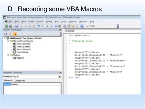 introduction to excel vba macros