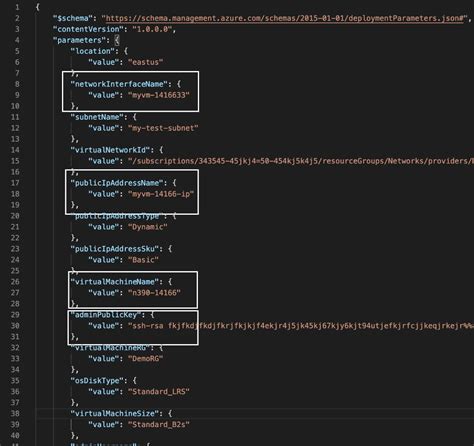 deploy azure vm using json template and powershell n390