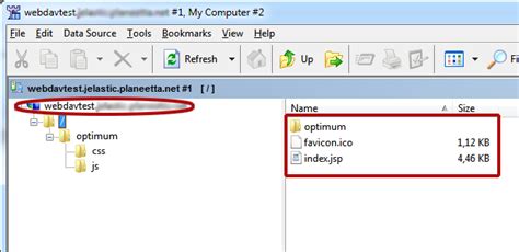 remote access via webdav virtuozzo dev docs