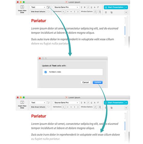 modify styles in a presentation—wolfram language documentation