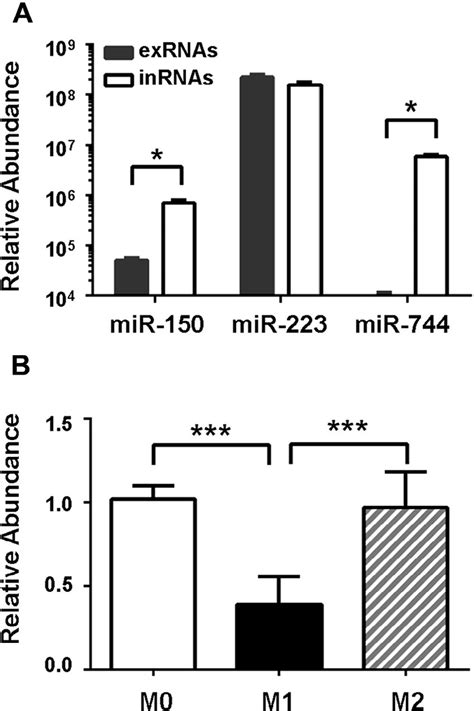 Intracellular And Extracellular Mirna Profile Of Bmdms A Total