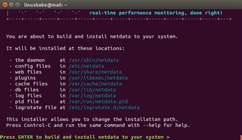 linux server performance monitoring with netdata linuxbabe