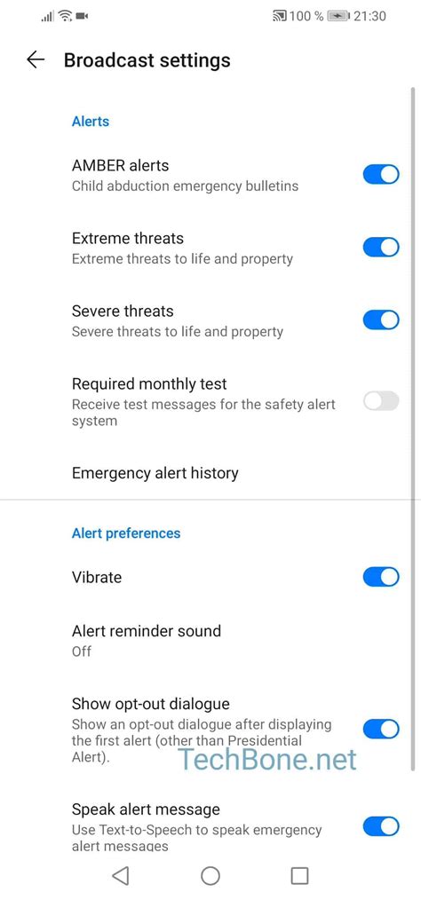 How To Enable Or Disable Cell Broadcasts Huawei Manual Techbone