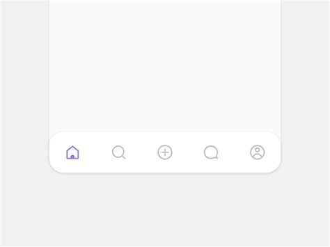 tab bar interaction by nazar dalyk on dribbble