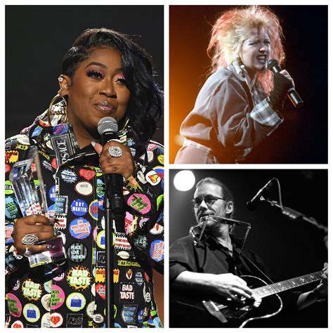 Missy Elliott Willie Nelson George Michael Warren Zevon Cyndi