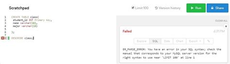 er parse error in popsql the freecodecamp forum
