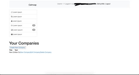 positioning view to the right of a sidebar with rails bootstrap layout