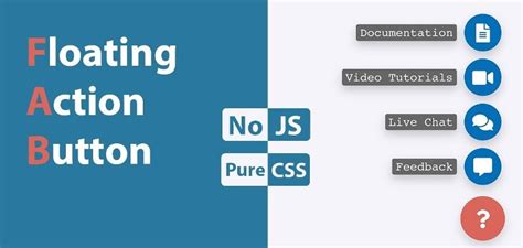 how and why are floating buttons used on websites