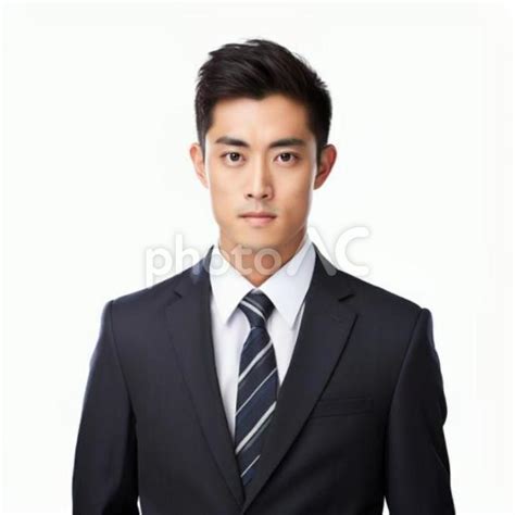 体育会系男性の証明写真10 No 27760260｜写真素材なら「写真ac」無料（フリー）ダウンロードok