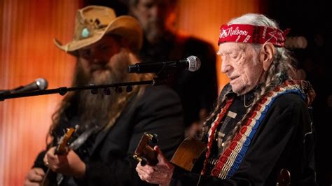 Rock And Roll Hall Of Fame Inductee Willie Nelson Performs Carrie