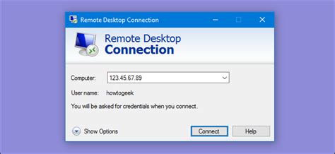 how to access windows remote desktop over the internet