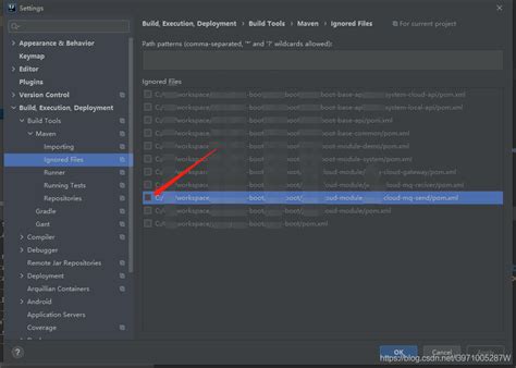 idea maven pom xml is grayed out and strikethrough appears