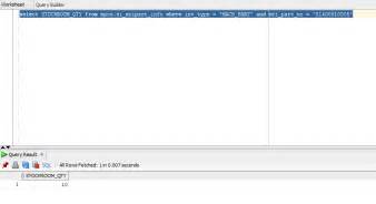 sql select throwing exception saying data doesn t exist