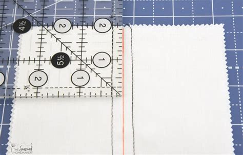 How To Sew The Perfect Quilting Seam Allowance The Seasoned Homemaker®
