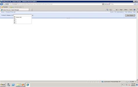 how to display all selected values for an ssrs multi select parameter