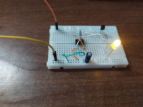 Led Brightness Control Using Potentiometer Led Fade 555 Timer Project