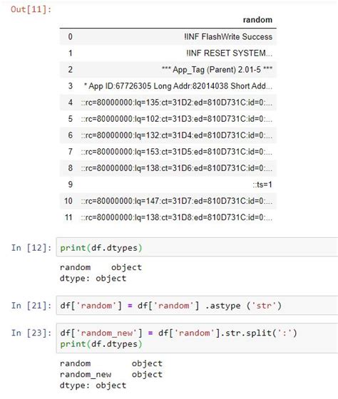 convert data types in pandas and removing unnecessary rows