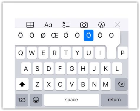Ios Keyboard Symbols