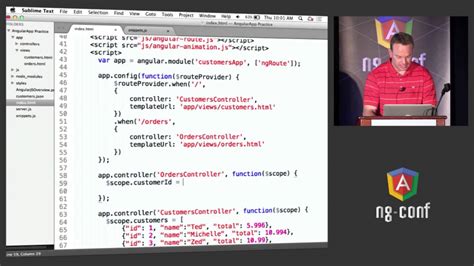 dan wahlin angularjs in 20ish minutes ng conf youtube
