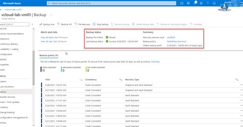 get azure virtual machine backup reports using powershell vgeek