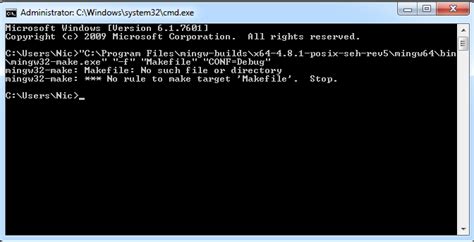 c can t find make in mingw stack overflow