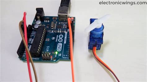 servo motor control using arduino youtube