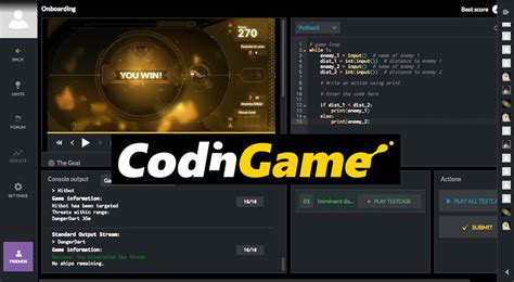 codingame — get better at programming by playing this game in your browser