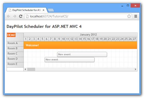 scheduler for asp mvc 4 razor tutorial c vb sql server