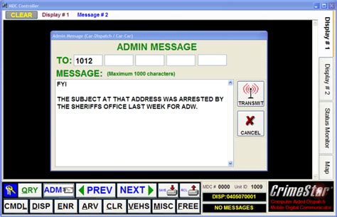 Police Mdt System V9 Mobile Data Terminalweb Appstandalone Buy