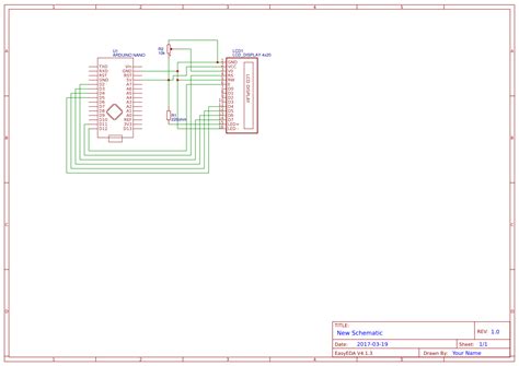 arduino nano with lcd easyeda open source hardware lab