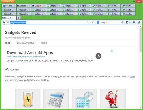 how to show tabs on multiple rows in mozilla firefox