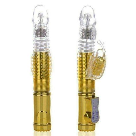 36 Speed Thrusting Rabbit Dildo Vibrator G Spot Massager Female Adult