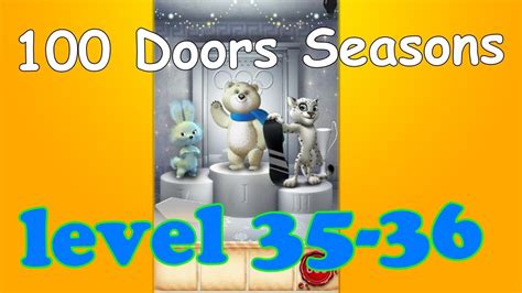 100 Doors Seasons Walkthrough 100 дверей сезоны прохождение Level 35 36