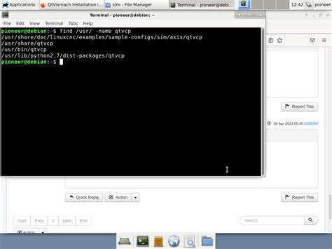 qtvismach installation in linuxcnc debian wheezy linuxcnc