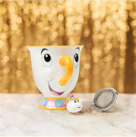 Tasse Et Boule à Thé Disney Zip La Belle Et La Bête Au Comptoir